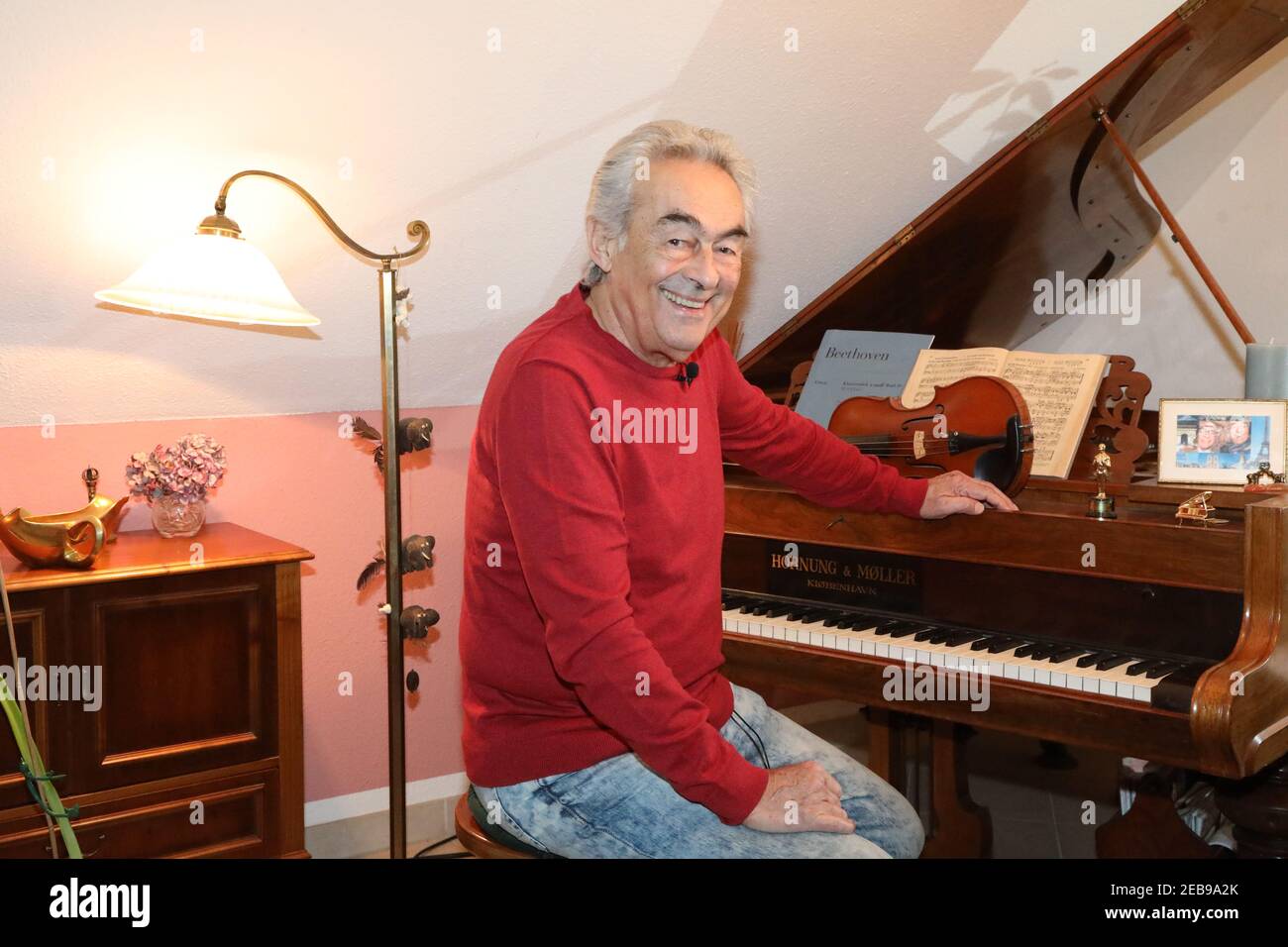 Schauspieler Giso Weißbach bei der Aufzeichnung der Fernsehsendung zum ...