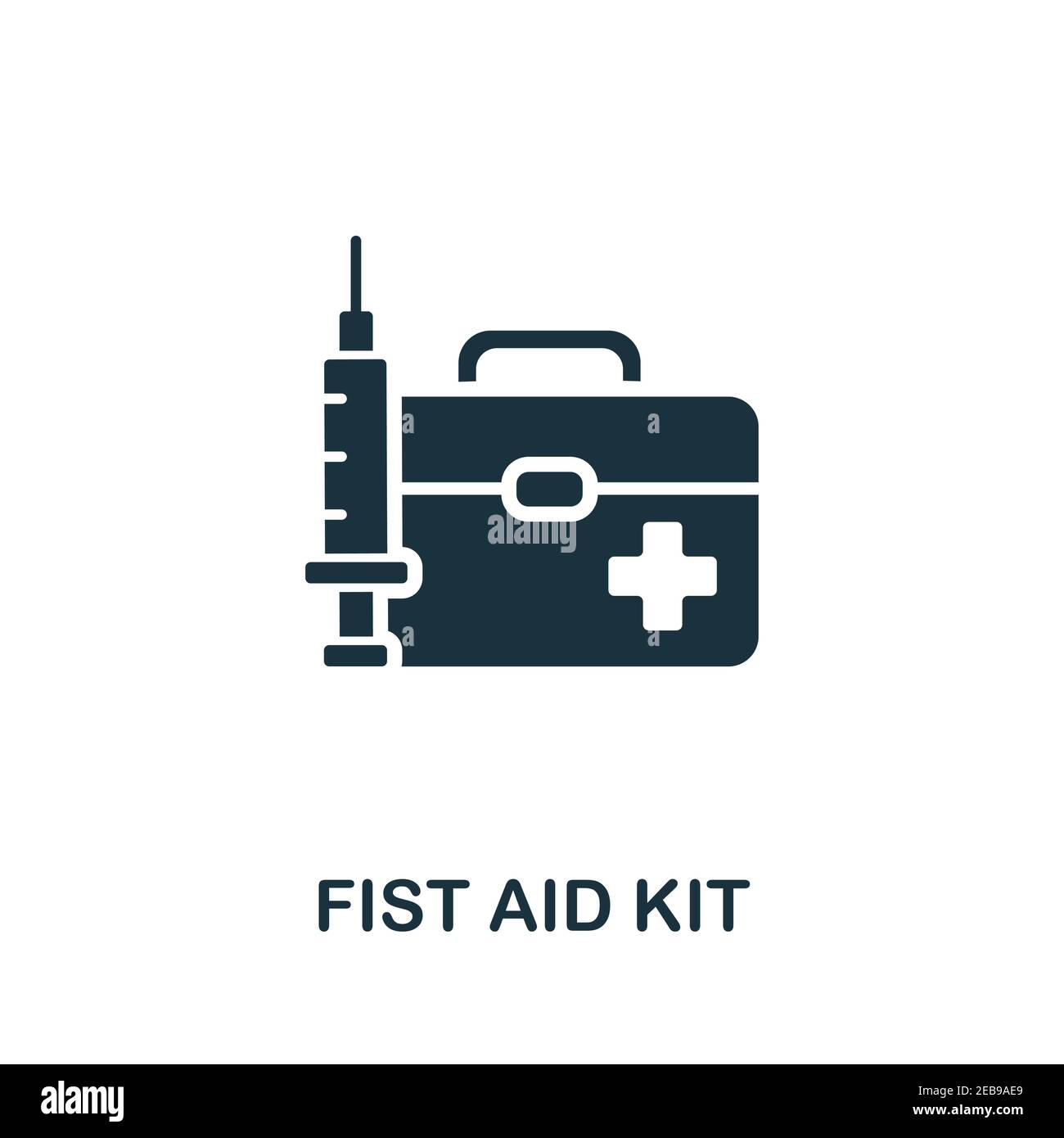 First Aid Kit icon. Simple illustration from personal protection ...