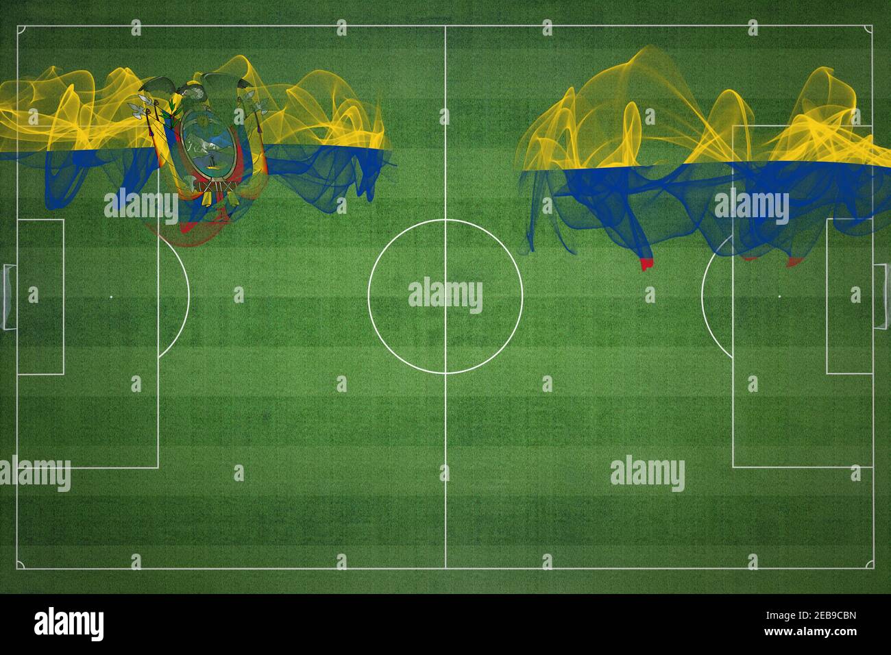 Ecuador vs colombia hi-res stock photography and images - Alamy