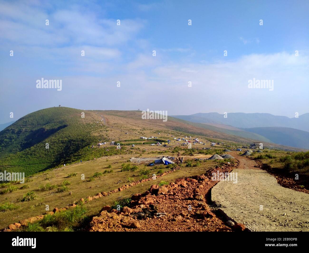 Deomali hill top deomali hill peak of odisha Stock Photo - Alamy