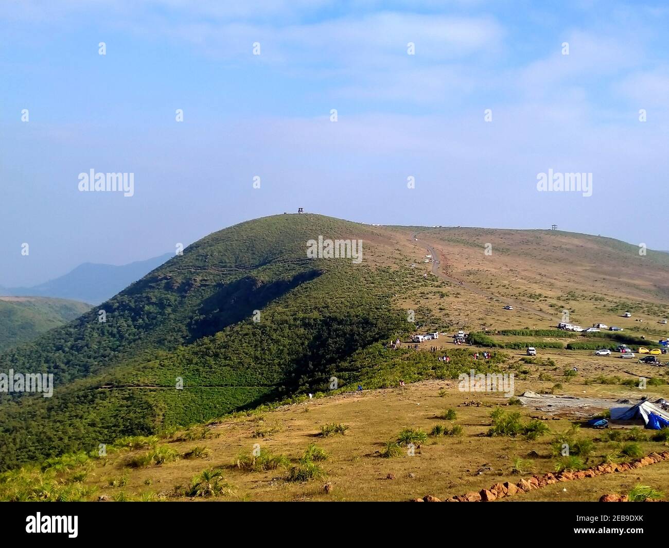Deomali hill top deomali hill peak of odisha Stock Photo - Alamy