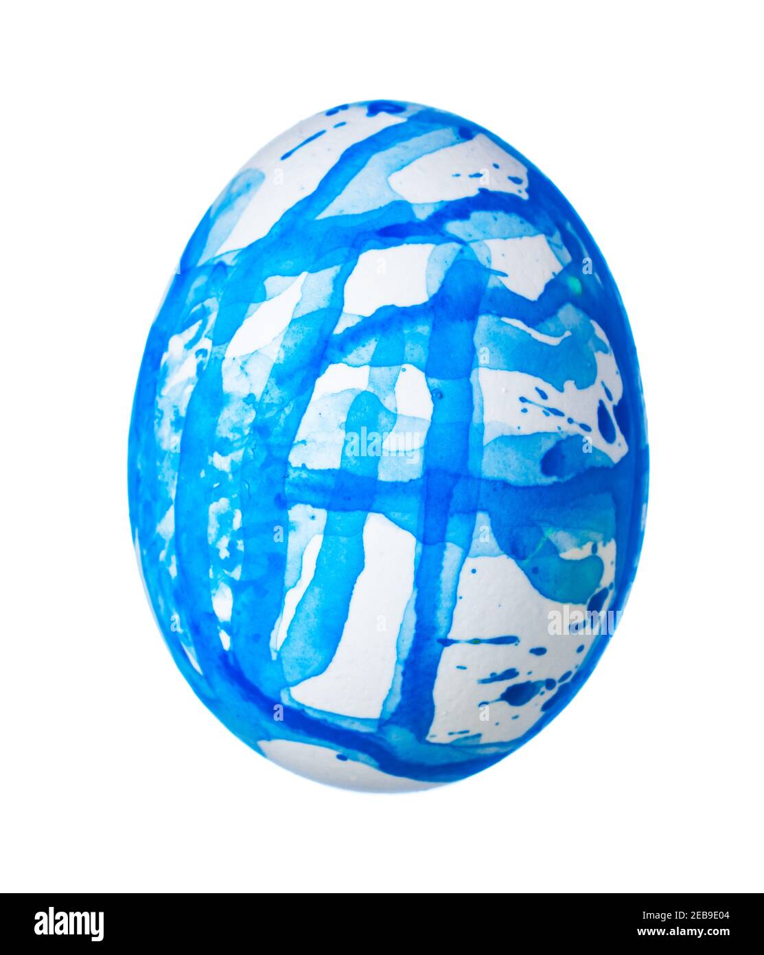 Beautiful original decorated painted easter egg Cut Out Stock Images ...