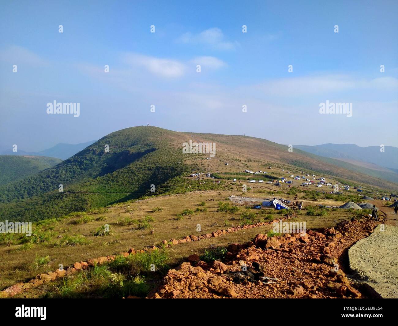 Deomali hill top deomali hill peak of odisha Stock Photo - Alamy