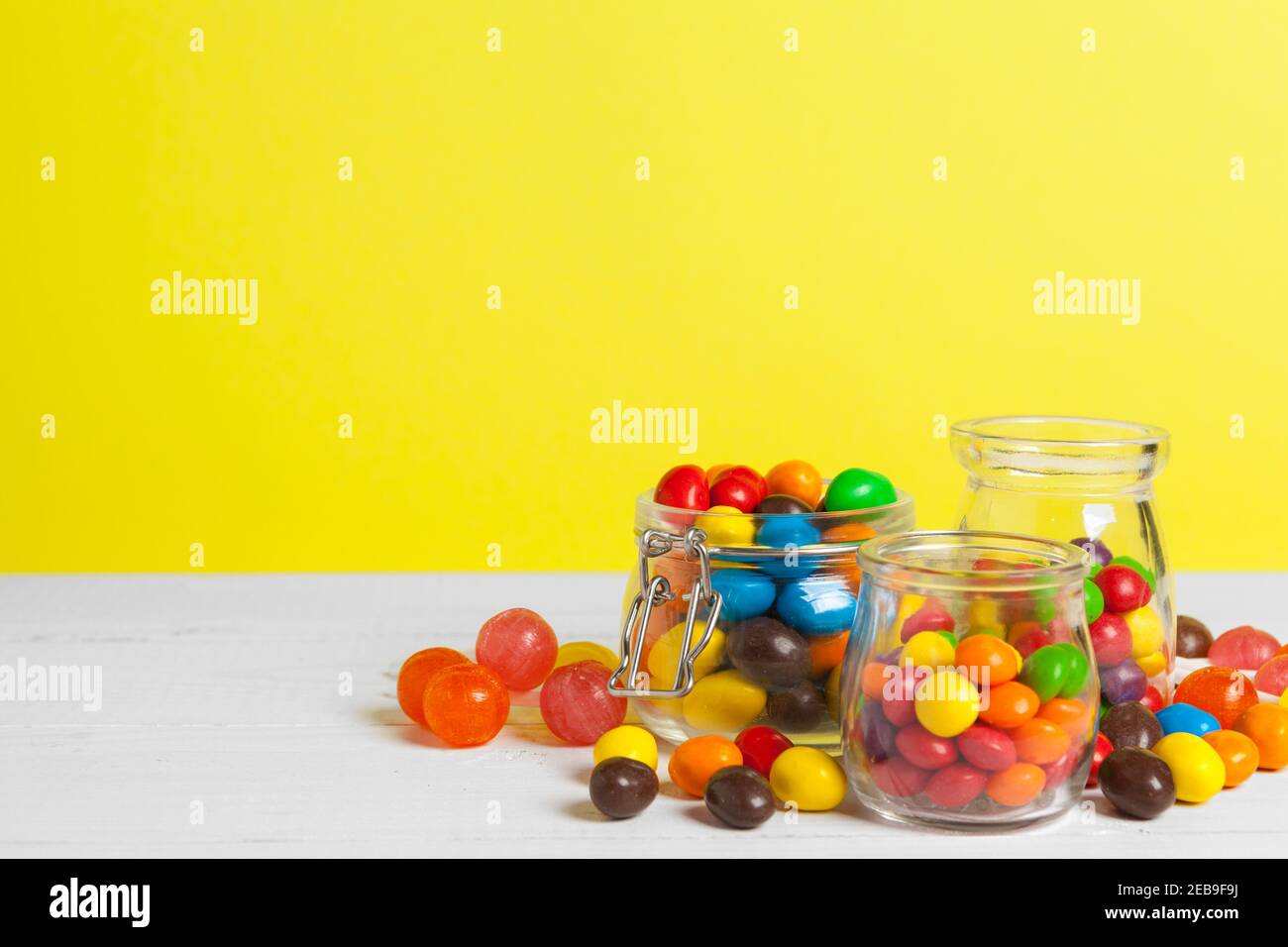 Candy glass bottles hi-res stock photography and images - Alamy