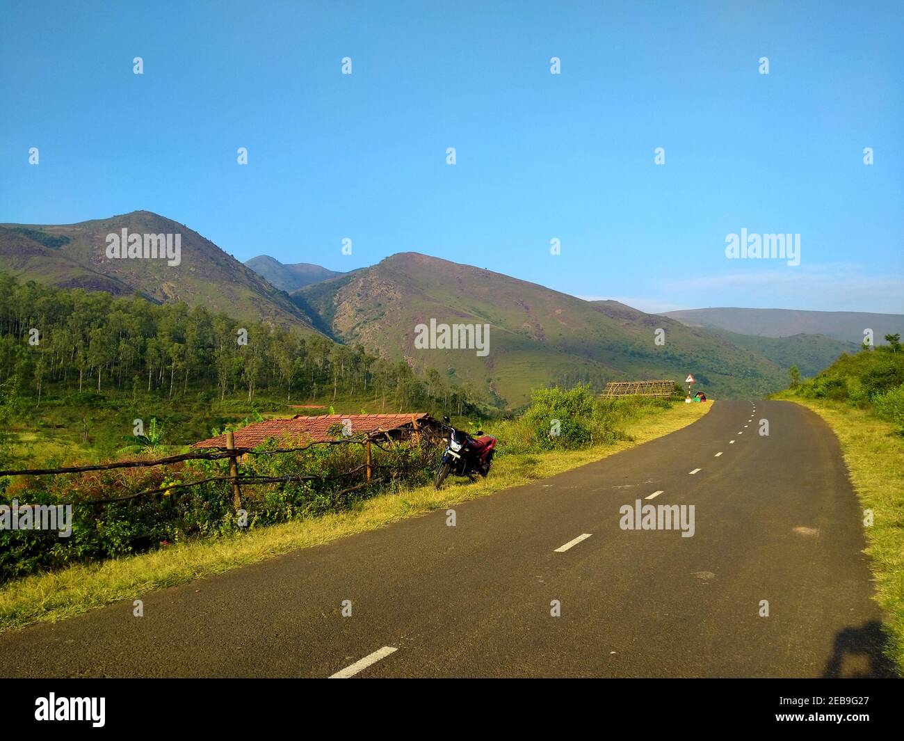 Deomali hill top deomali hill peak of odisha Stock Photo - Alamy