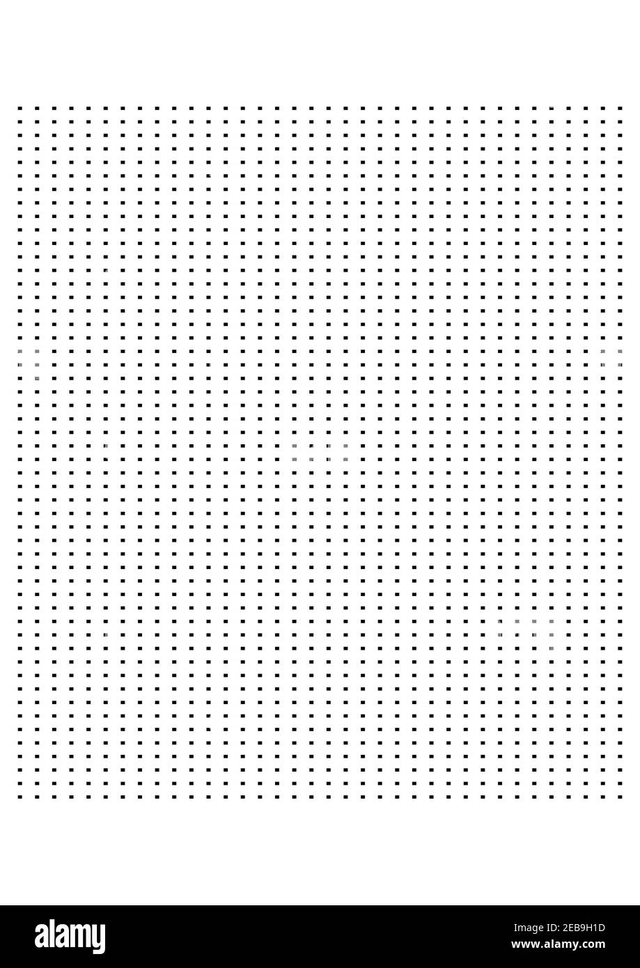 Grid paper. Dotted grid on white background. Abstract dotted ...
