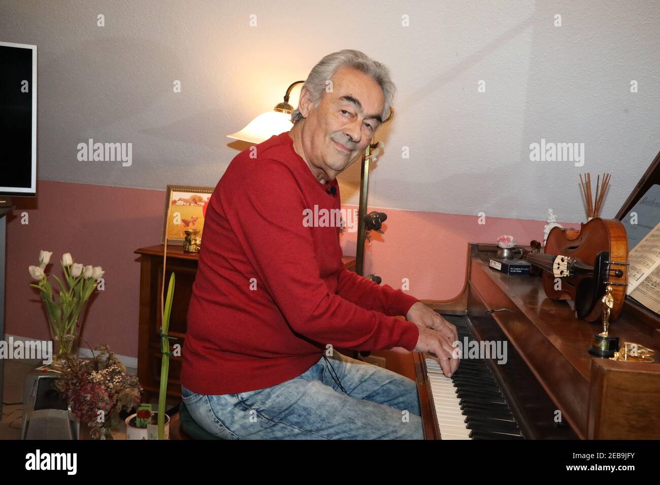 Schauspieler Giso Weißbach bei der Aufzeichnung der Fernsehsendung zum ...