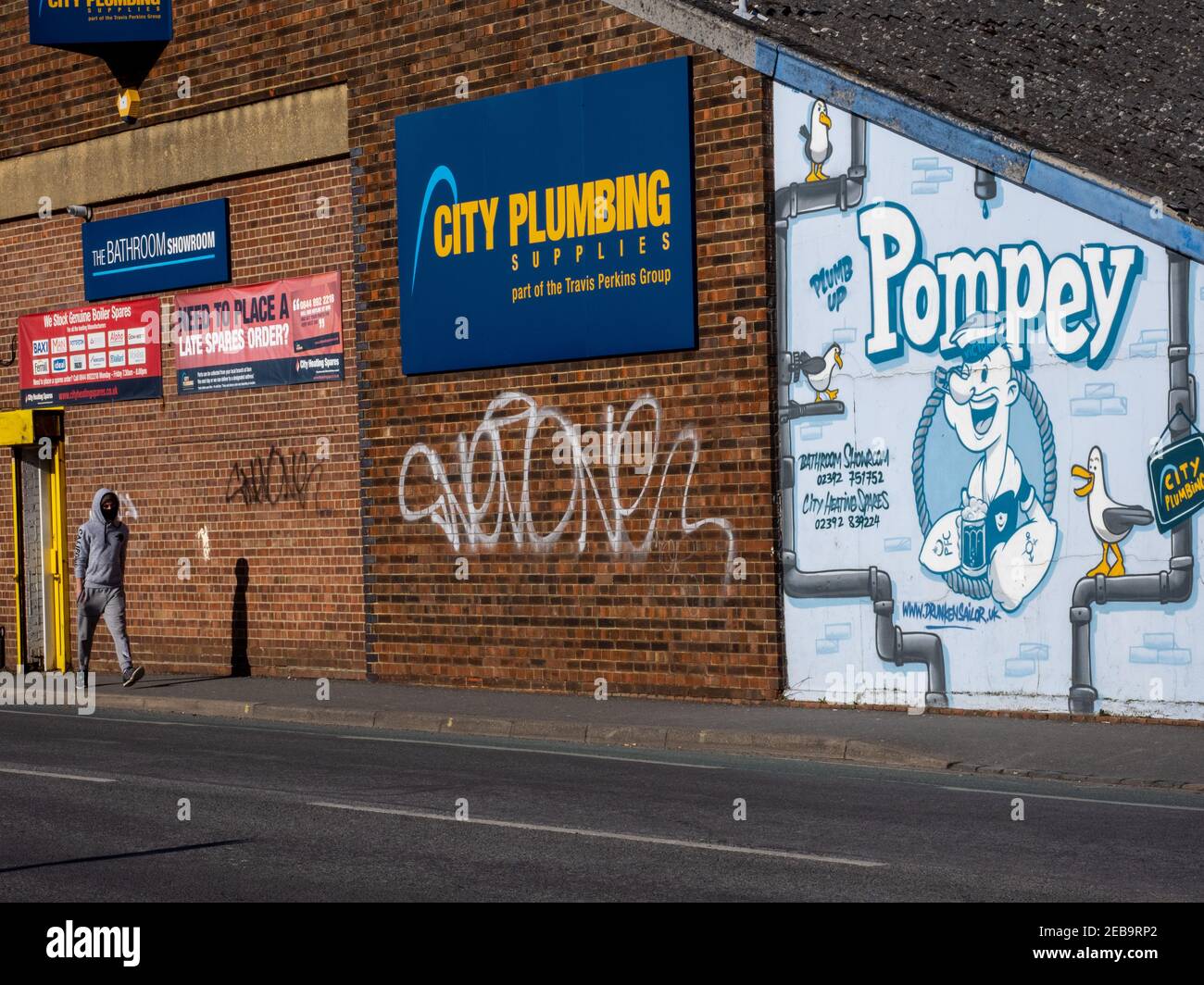 Popeye the sailor cartoon hi-res stock photography and images - Alamy