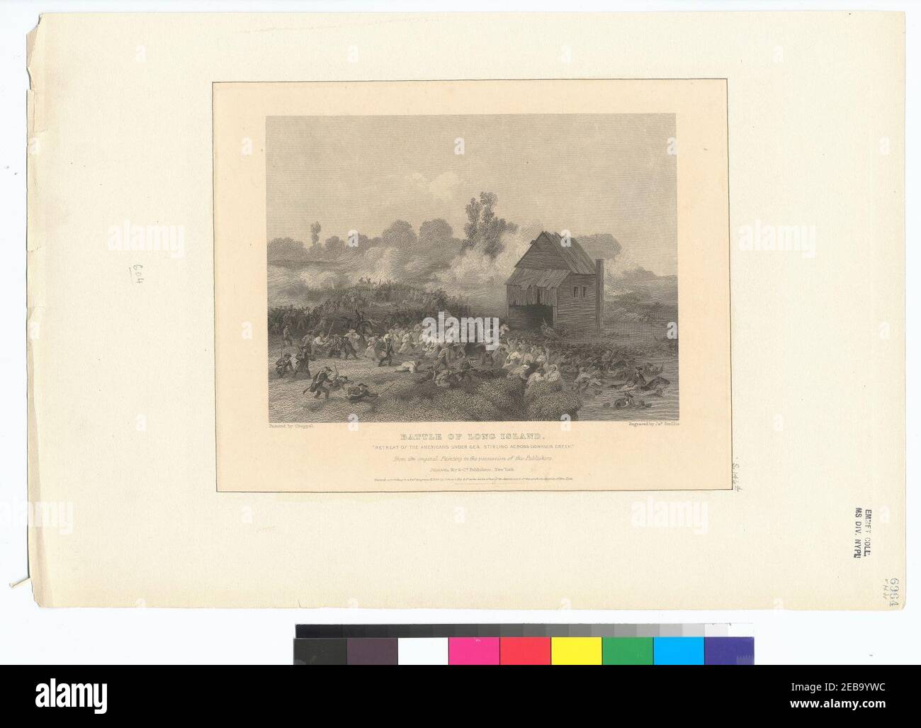 Battle of Long Island Stock Photo - Alamy