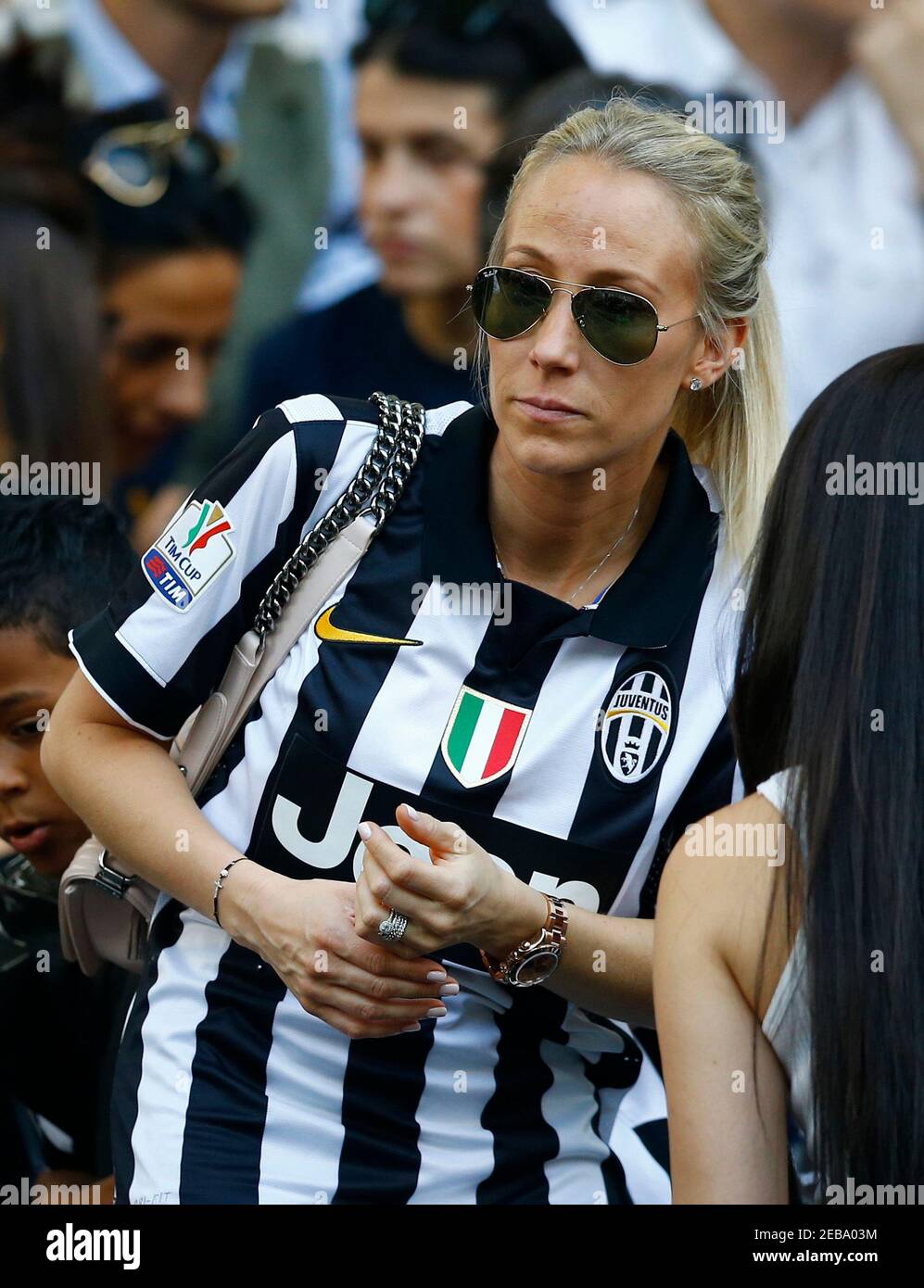 Wife of juventus patrice evra hi-res stock photography and images - Alamy