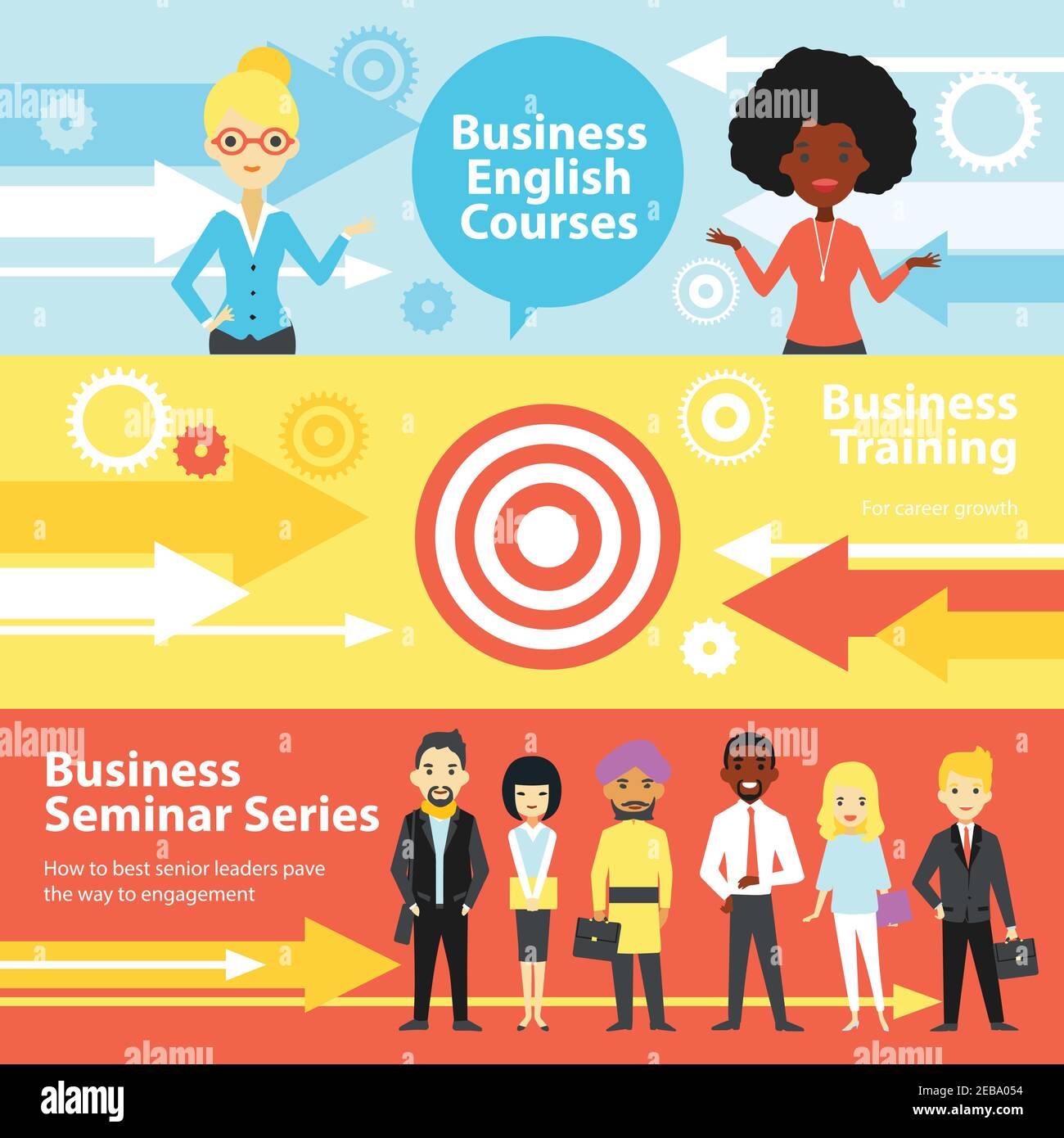 Teaching english horizontal Stock Vector Images - Alamy