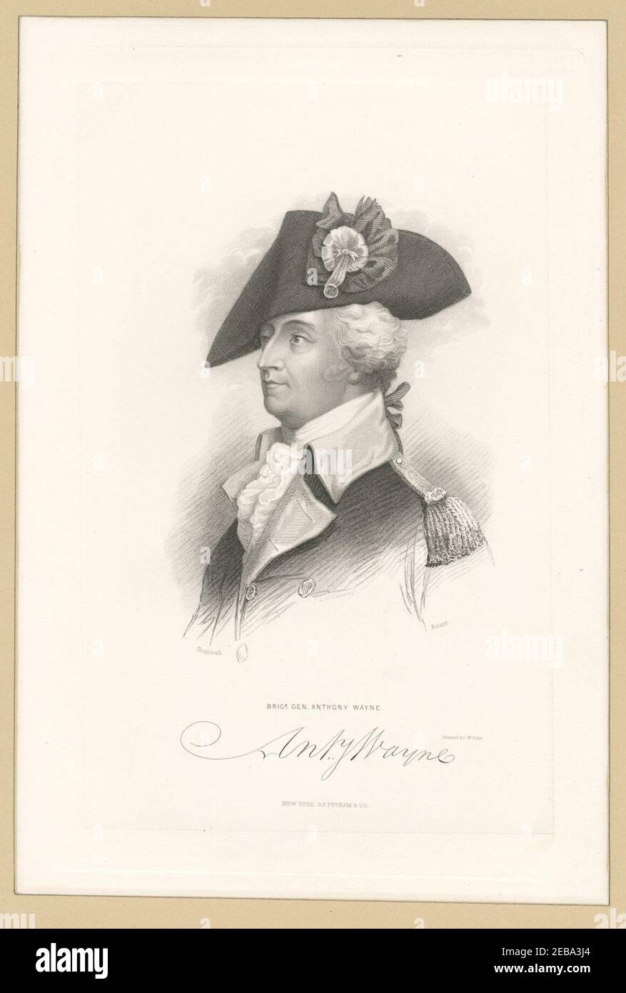 Brigr. Gen. Anthony Wayne Stock Photo - Alamy