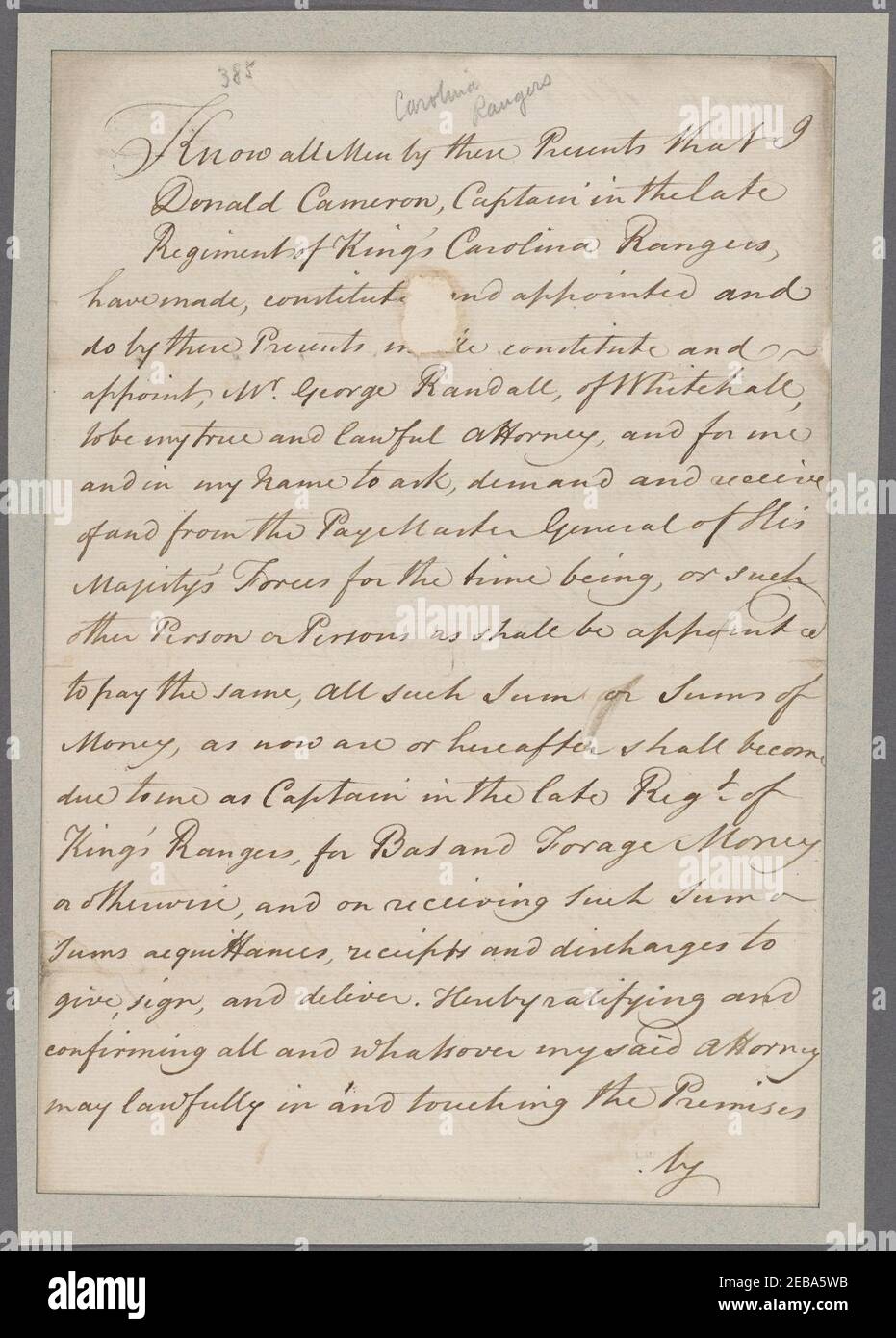 Cameron, Donald. London Stock Photo - Alamy