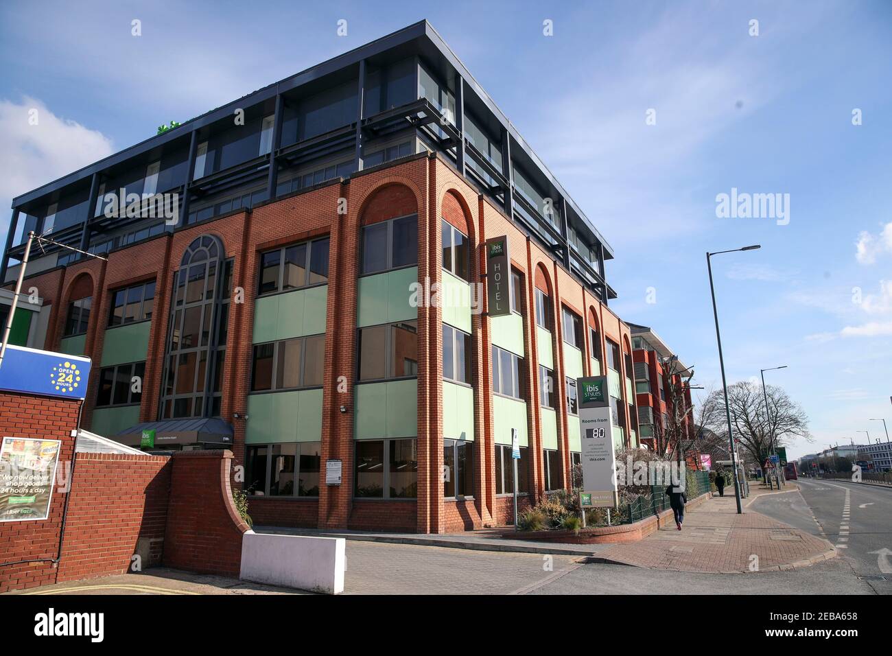 The Ibis Styles Hotel near Heathrow Airport, London. Picture date ...