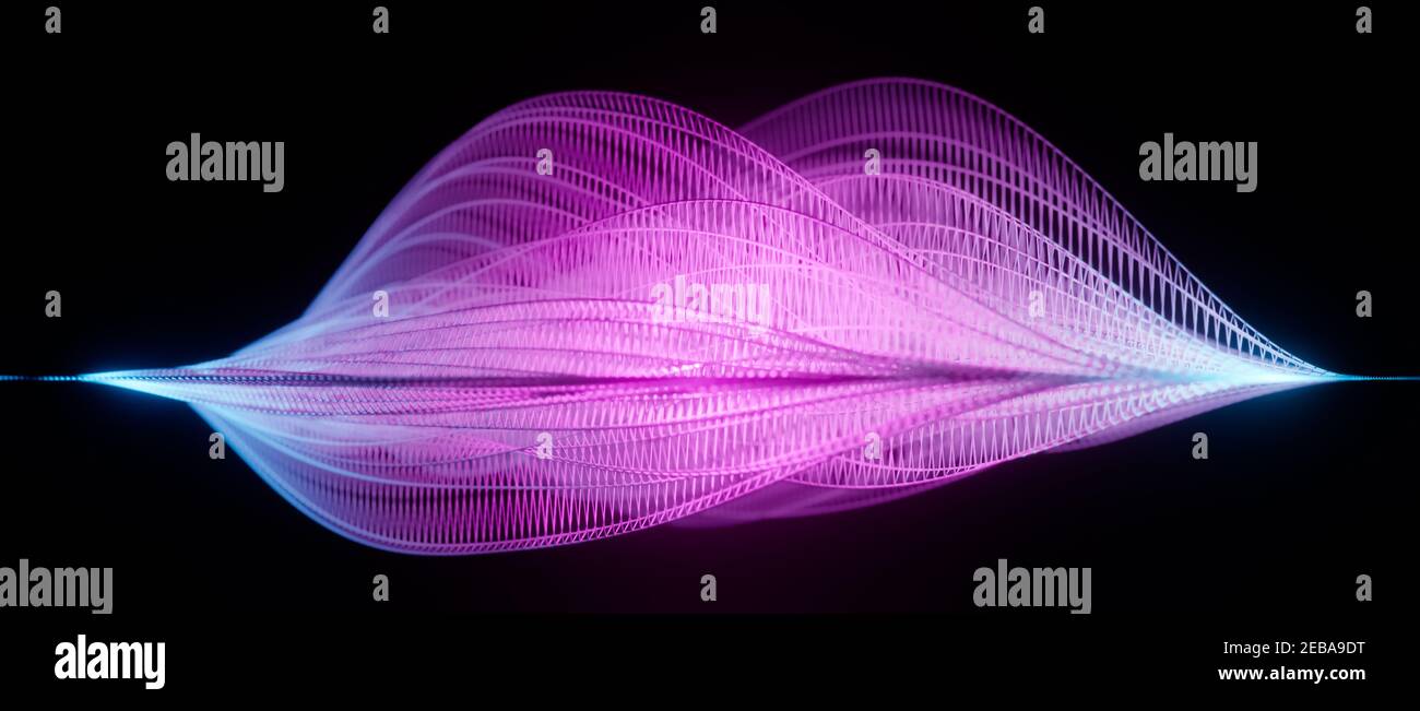 Soundwaves 3d hi-res stock photography and images - Alamy