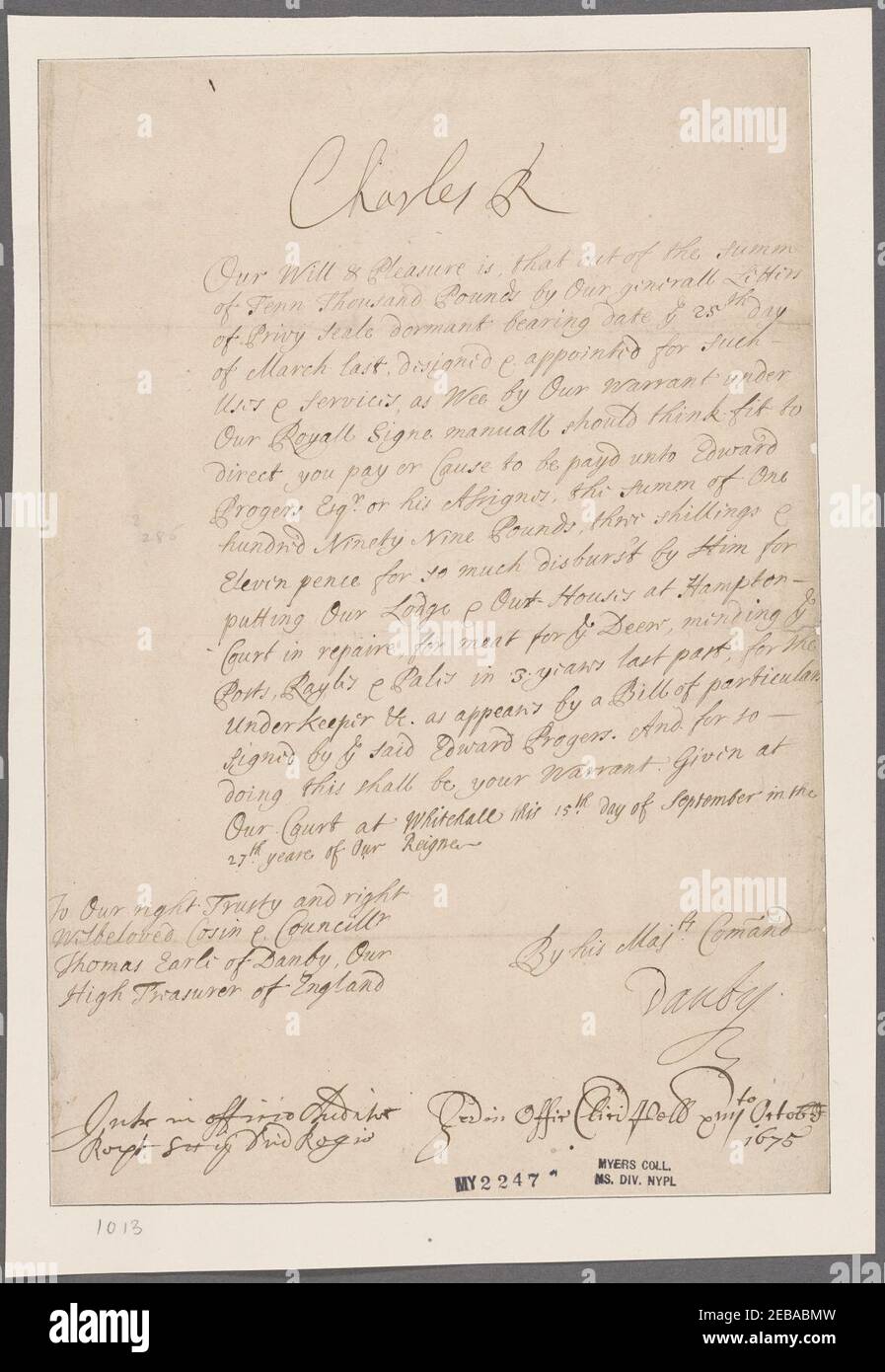 Charles ii court hi-res stock photography and images - Alamy