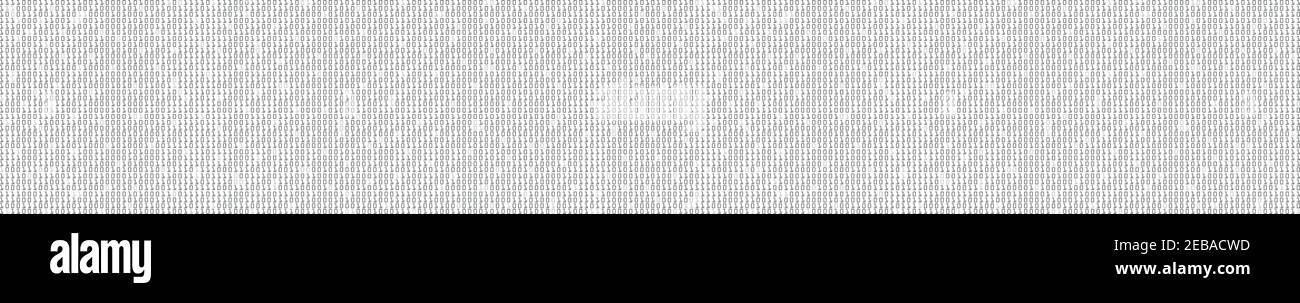 Computer Science Is A Binary Number System Programming Coding Hacker Concept Vector