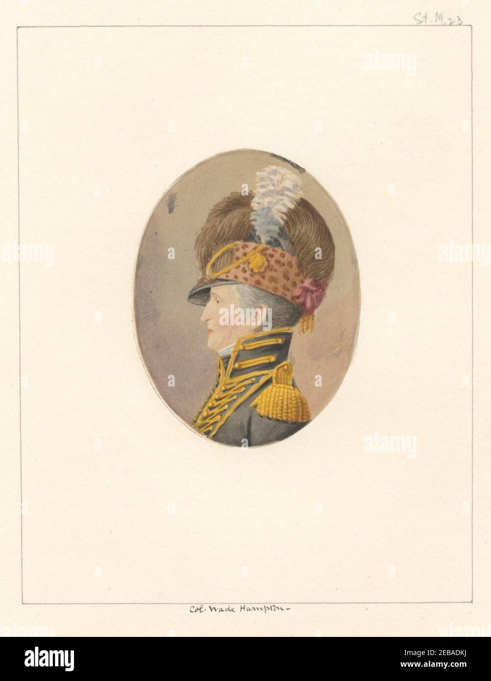 Col. Wade Hampton Stock Photo - Alamy