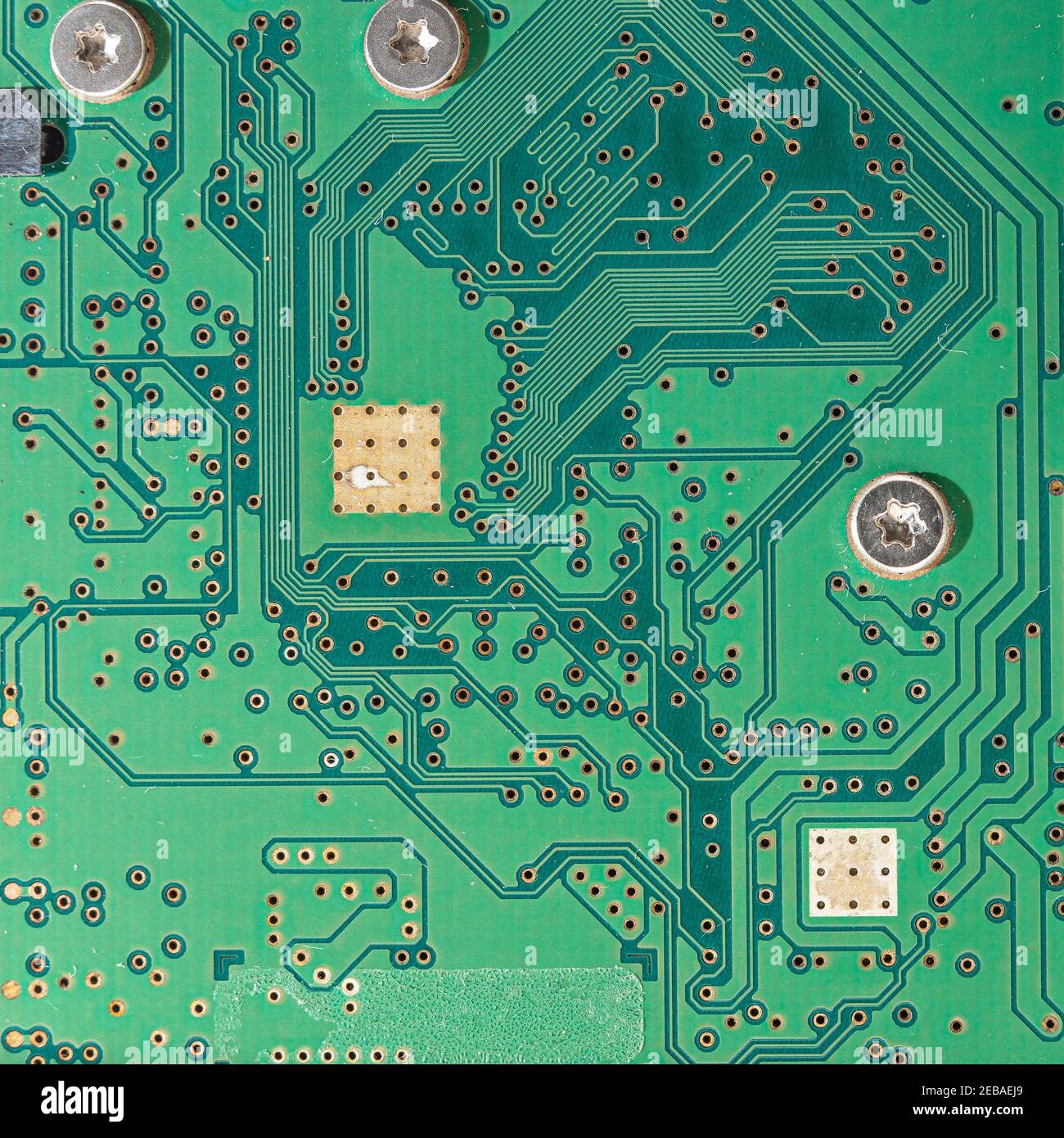 detail of the electrical circuits of a 2.5 '' hard disk Stock Photo - Alamy