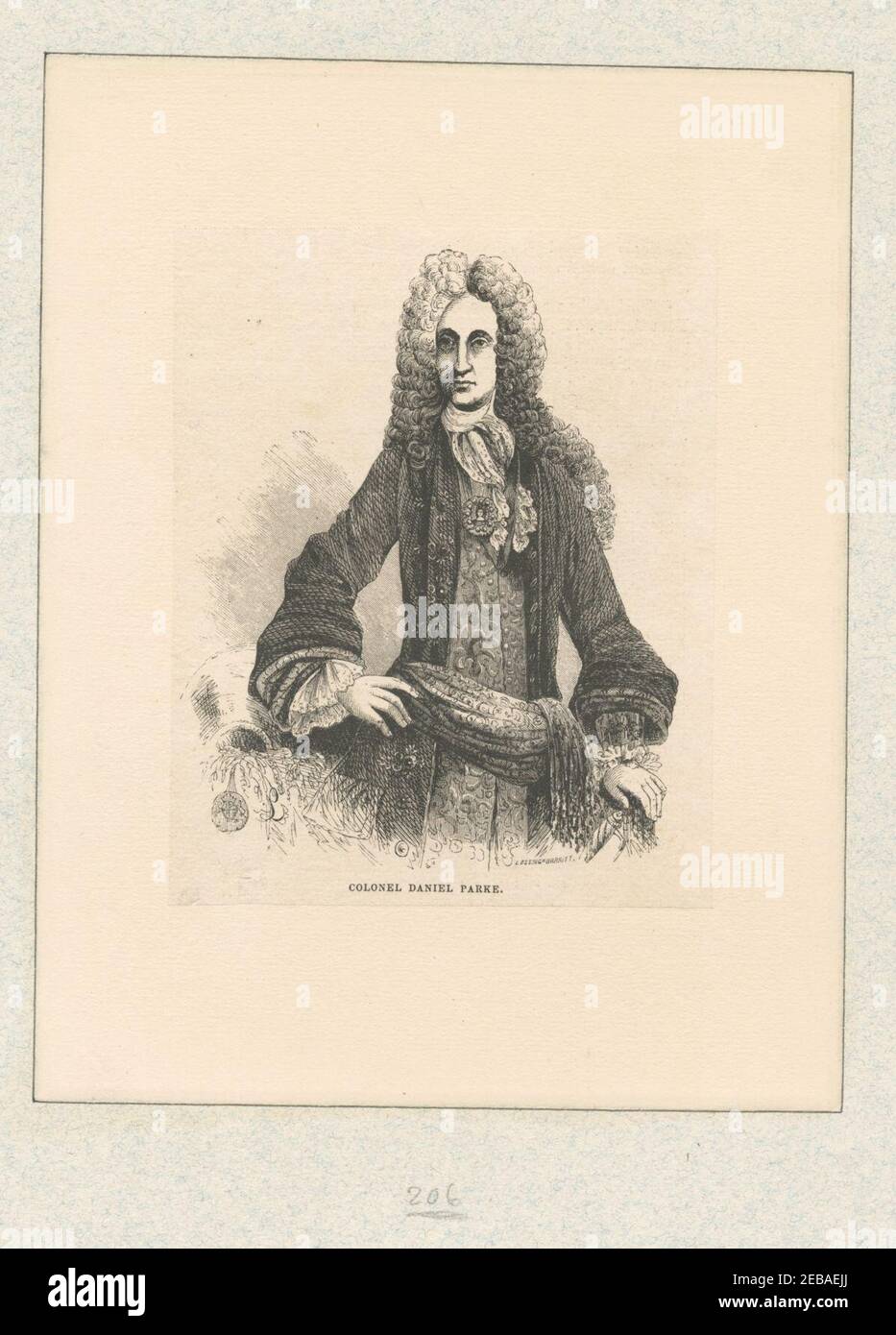 Colonel Daniel Parke Stock Photo - Alamy