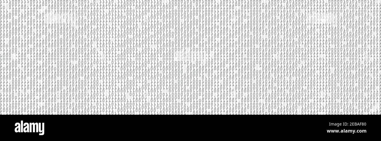 Computer Science Is A Binary Number System Programming Coding Hacker Concept Vector