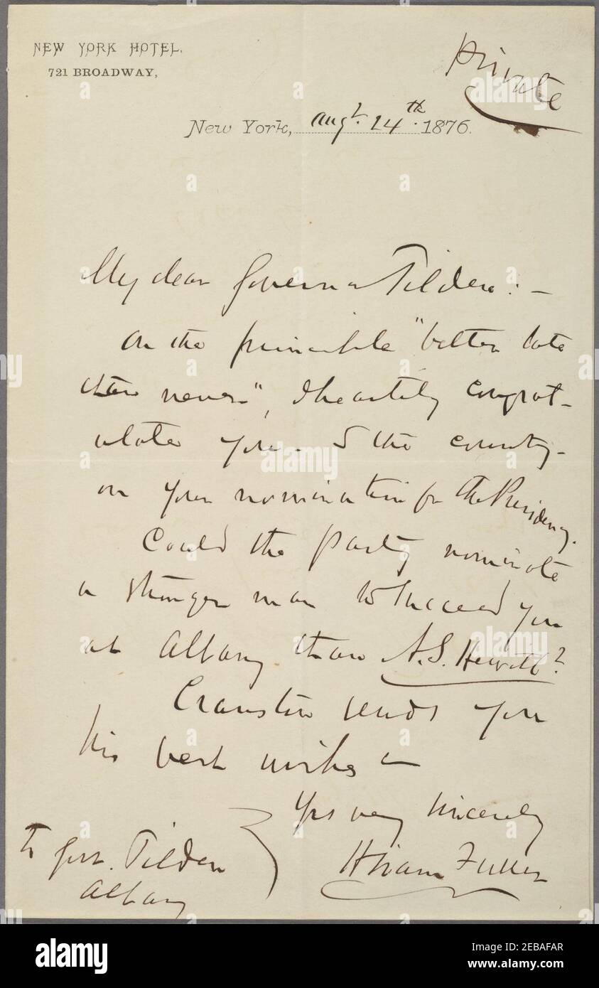 Aug 1876 hi-res stock photography and images - Alamy