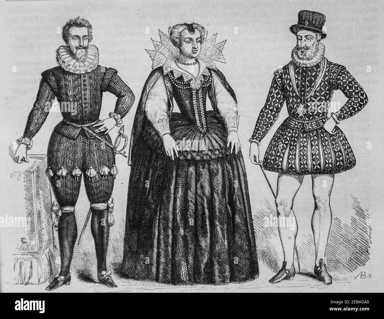 antoine de saint-chamand seigneur de mery,et de henri IV avant 1600 ...