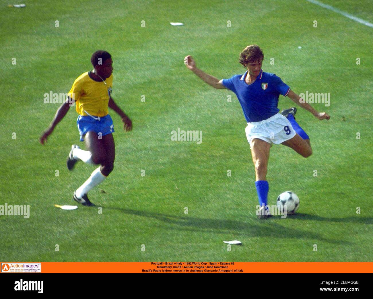 Italy brazil 1982 world cup hi-res stock photography and images - Alamy