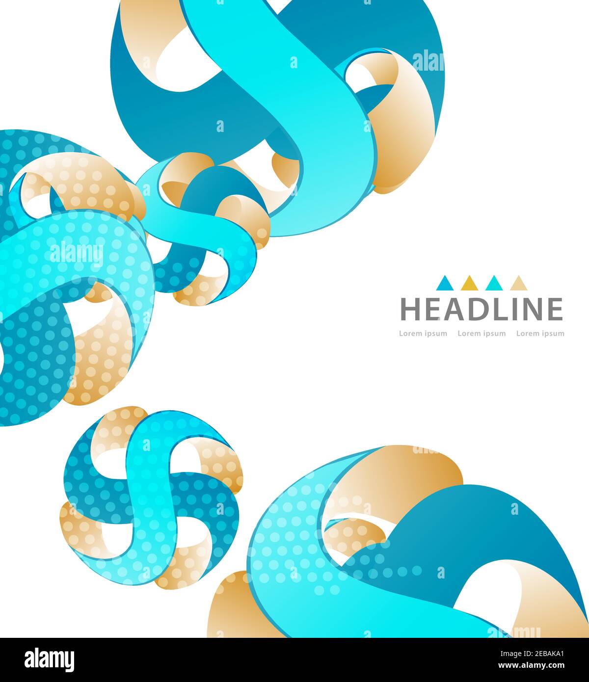 Colorful headline background template Stock Vector Image & Art - Alamy