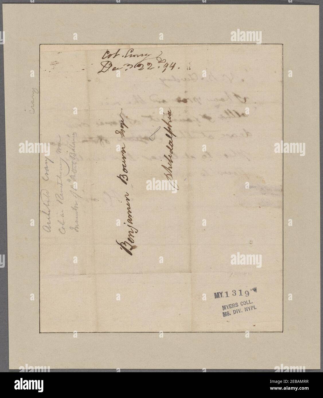 Benjamin archibald hi-res stock photography and images - Alamy