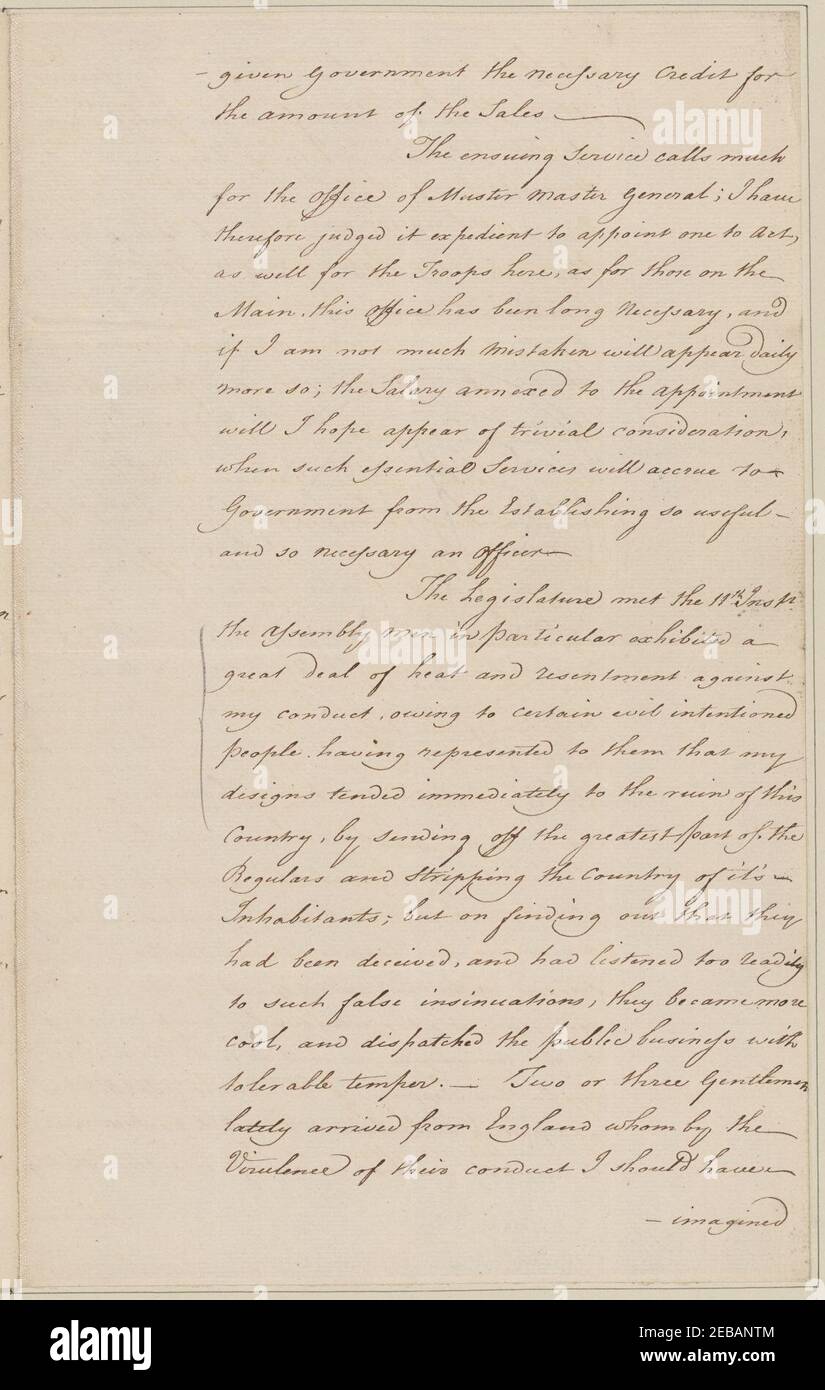 Lord george germain hi-res stock photography and images - Alamy