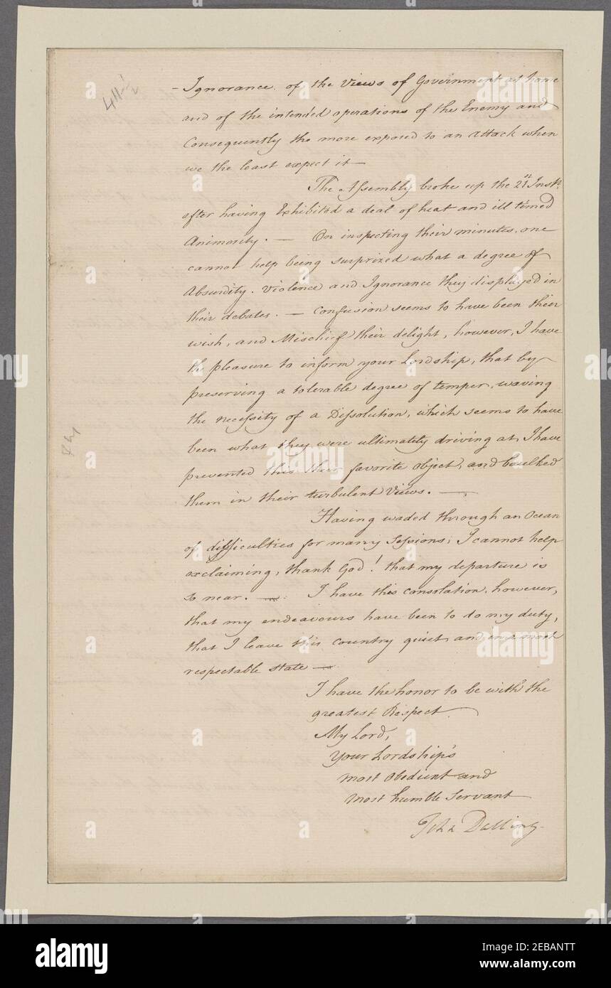 Lord george germain hi-res stock photography and images - Alamy