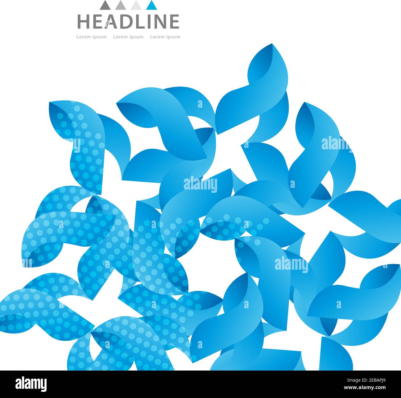 Colorful headline background template Stock Vector Image & Art - Alamy