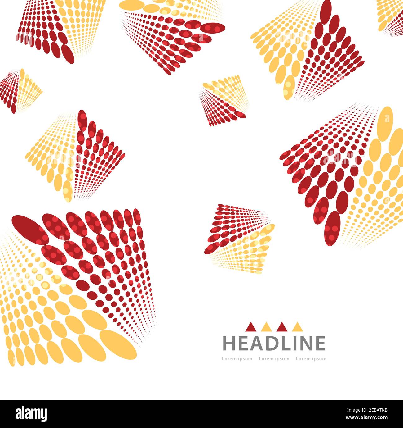 Colorful headline background template Stock Vector Image & Art - Alamy