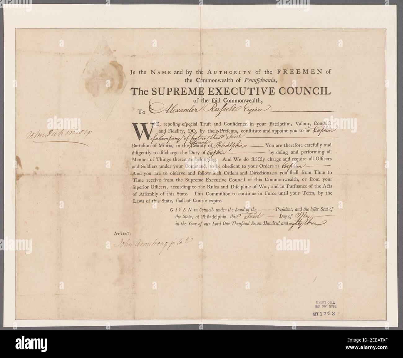 Alexander russell hi-res stock photography and images - Alamy