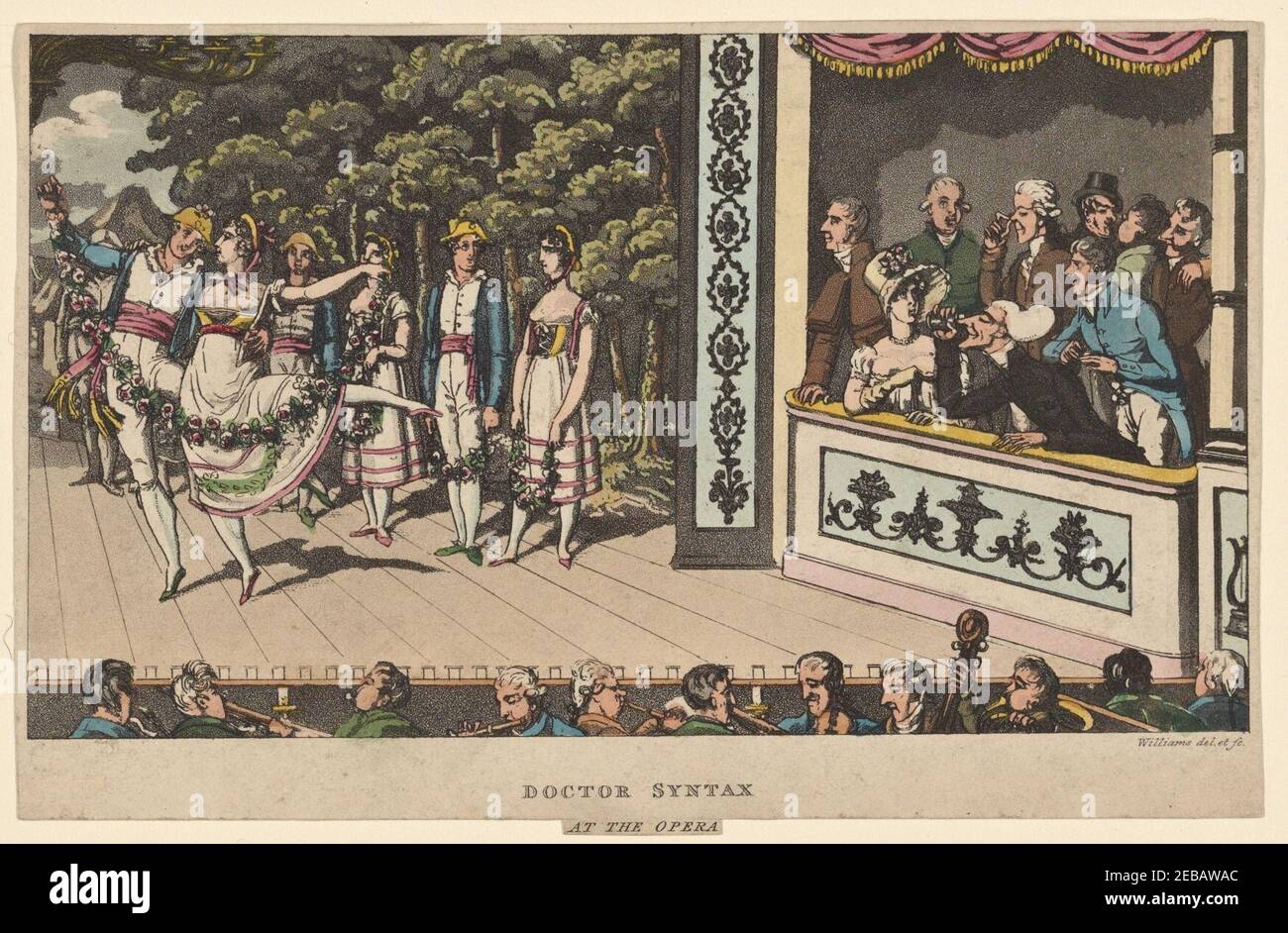 Dr. Syntax at the Opera Stock Photo - Alamy