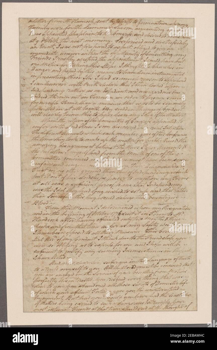 Jacob duche hi-res stock photography and images - Alamy