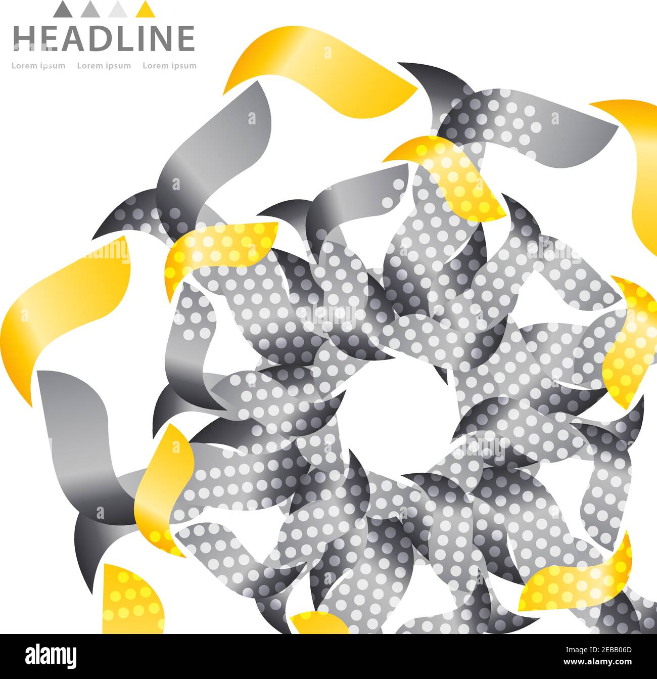 Colorful headline background template Stock Vector Image & Art - Alamy