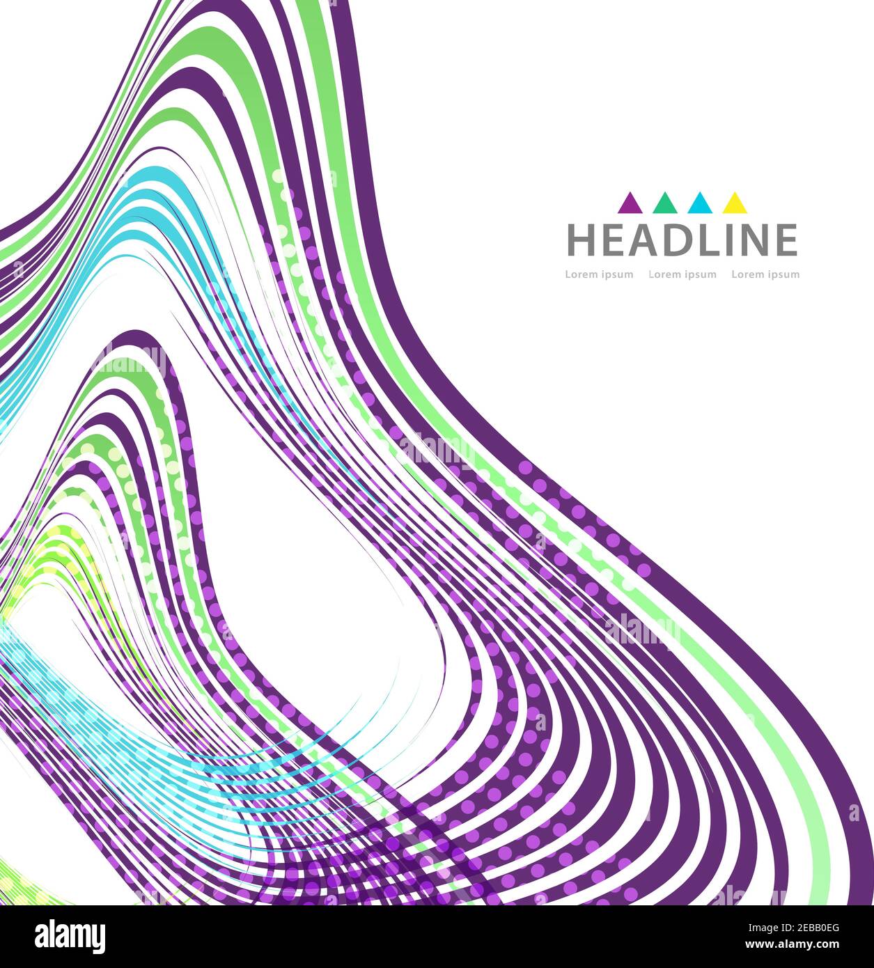 Colorful headline background template Stock Vector Image & Art - Alamy