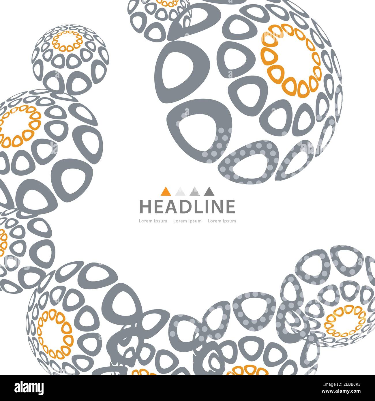 Colorful headline background template Stock Vector Image & Art - Alamy