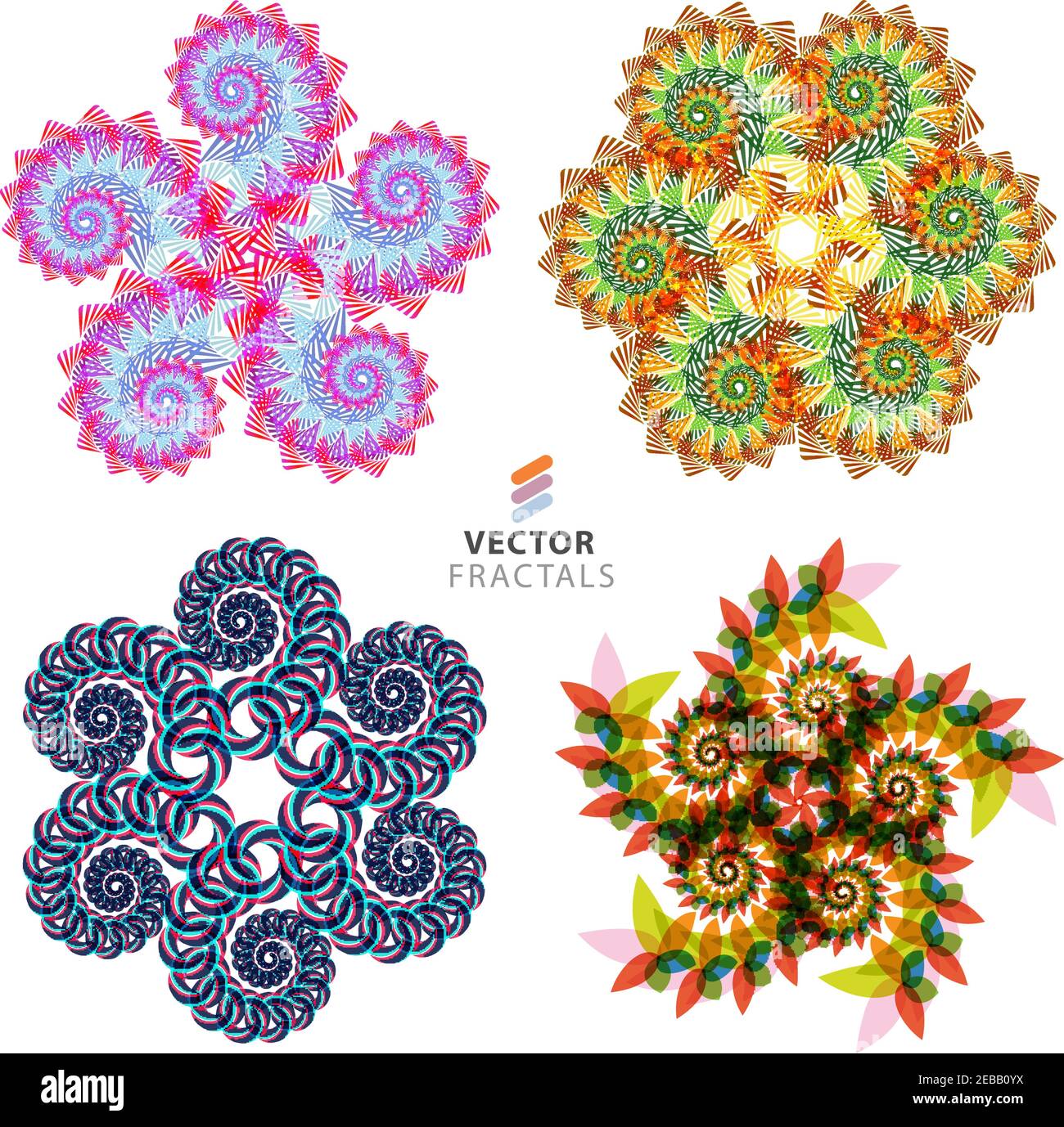 Fractal design Stock Vector Images - Alamy