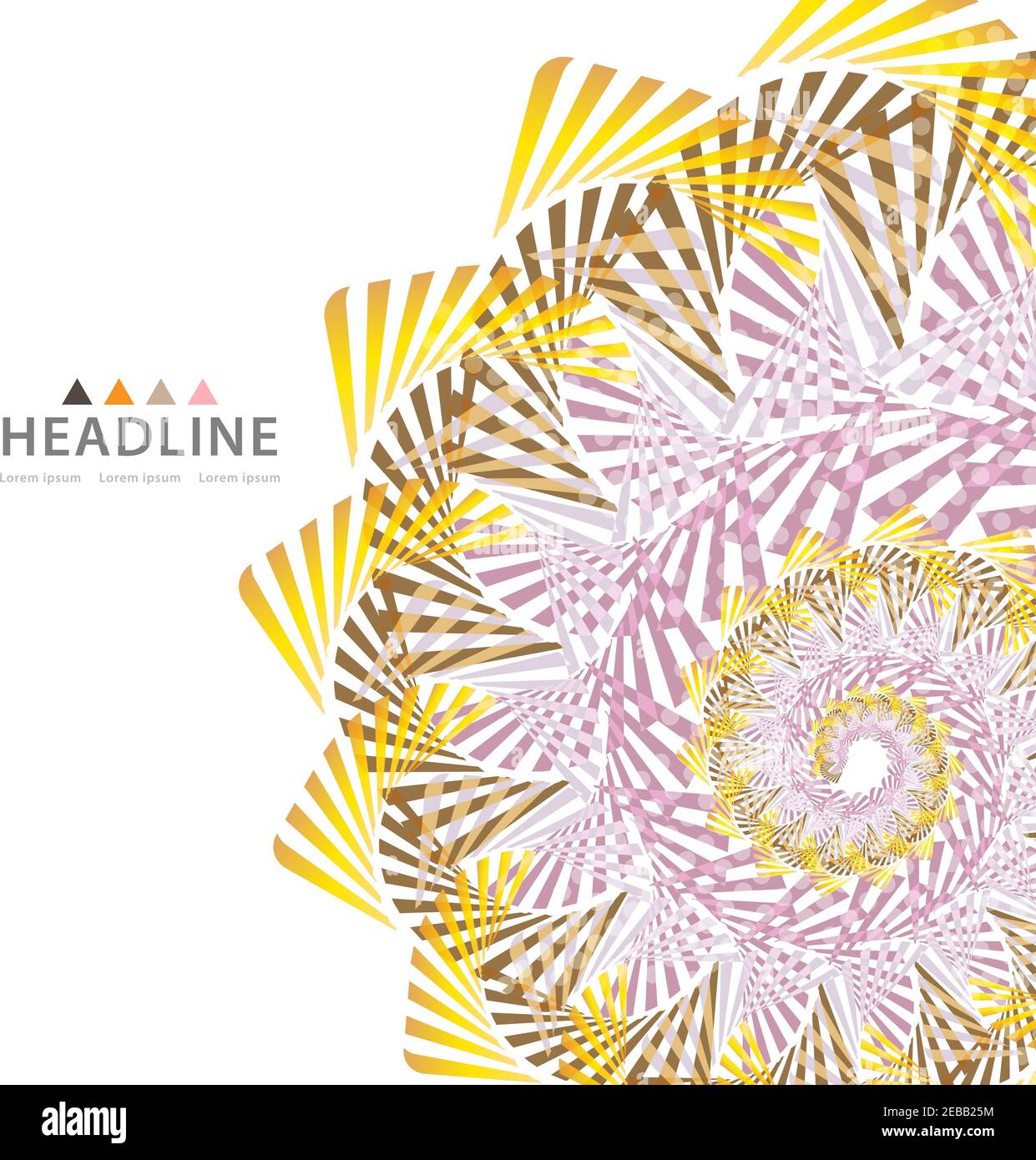 Colorful headline background template Stock Vector Image & Art - Alamy