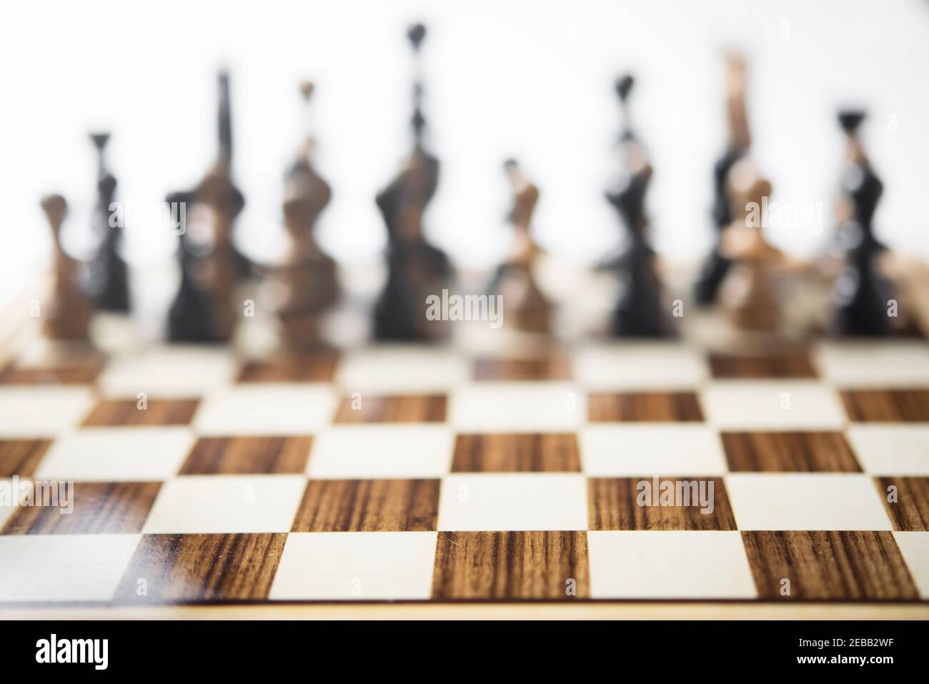 Chess background concept horizontal Stock Photo - Alamy
