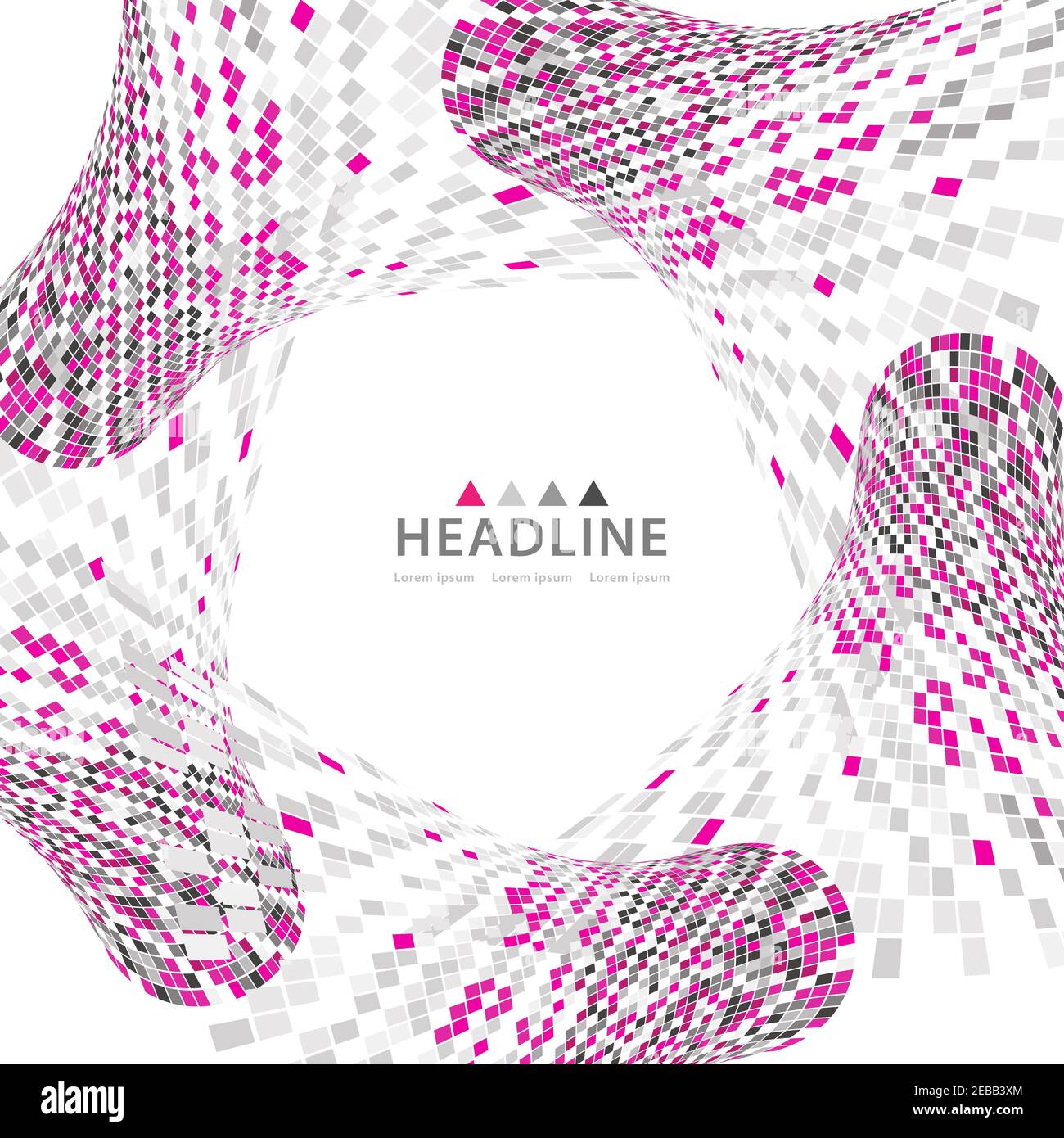 Colorful headline background template Stock Vector Image & Art - Alamy