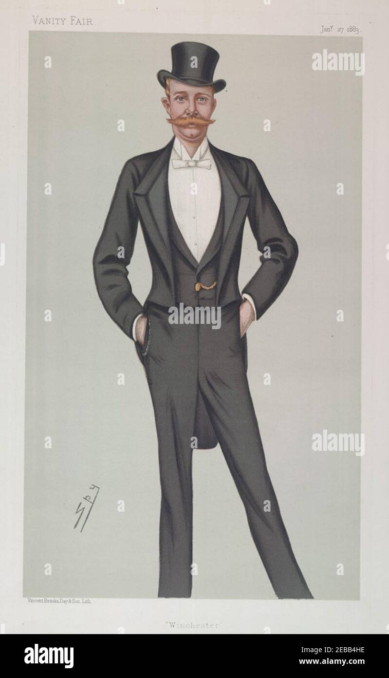 Francis George Baring, Vanity Fair, 1883-01-27 Stock Photo - Alamy