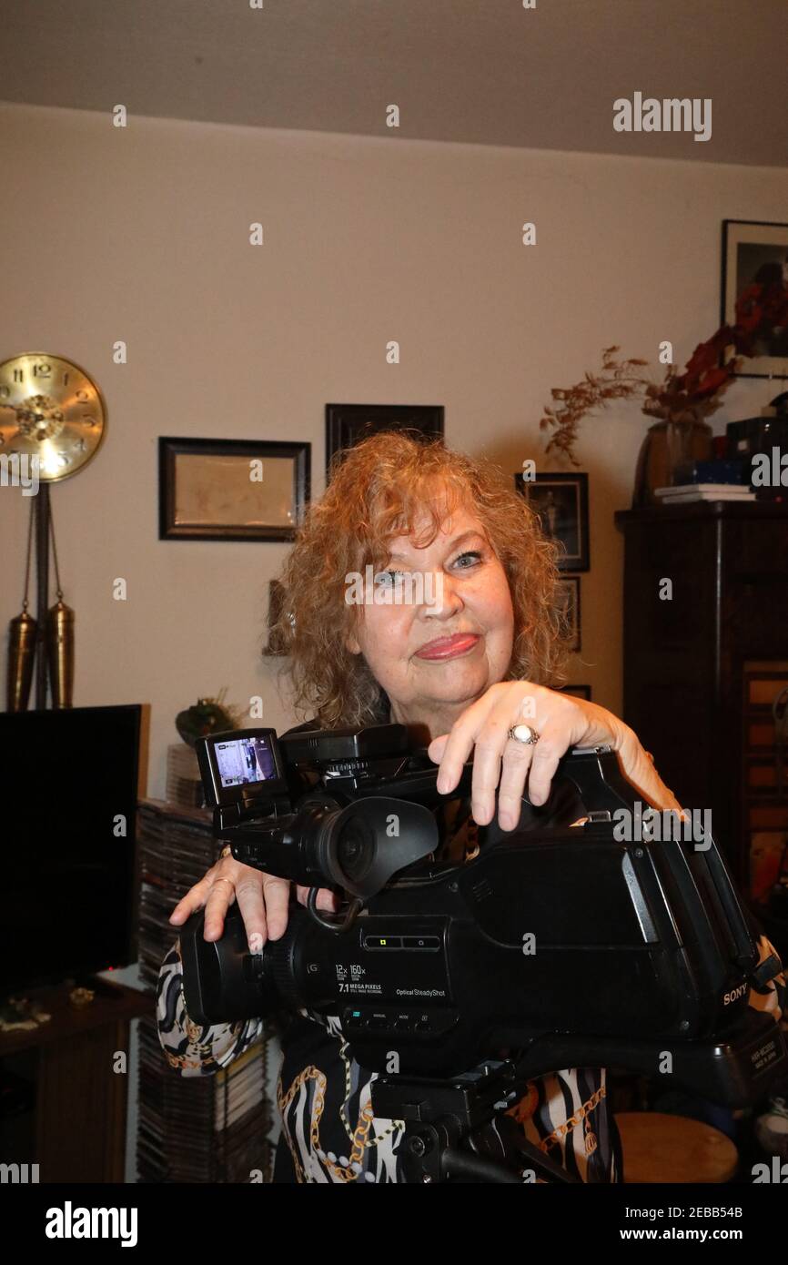 Urte Blankenstein bei der Aufzeichnung der Fernsehsendung zum 100 ...