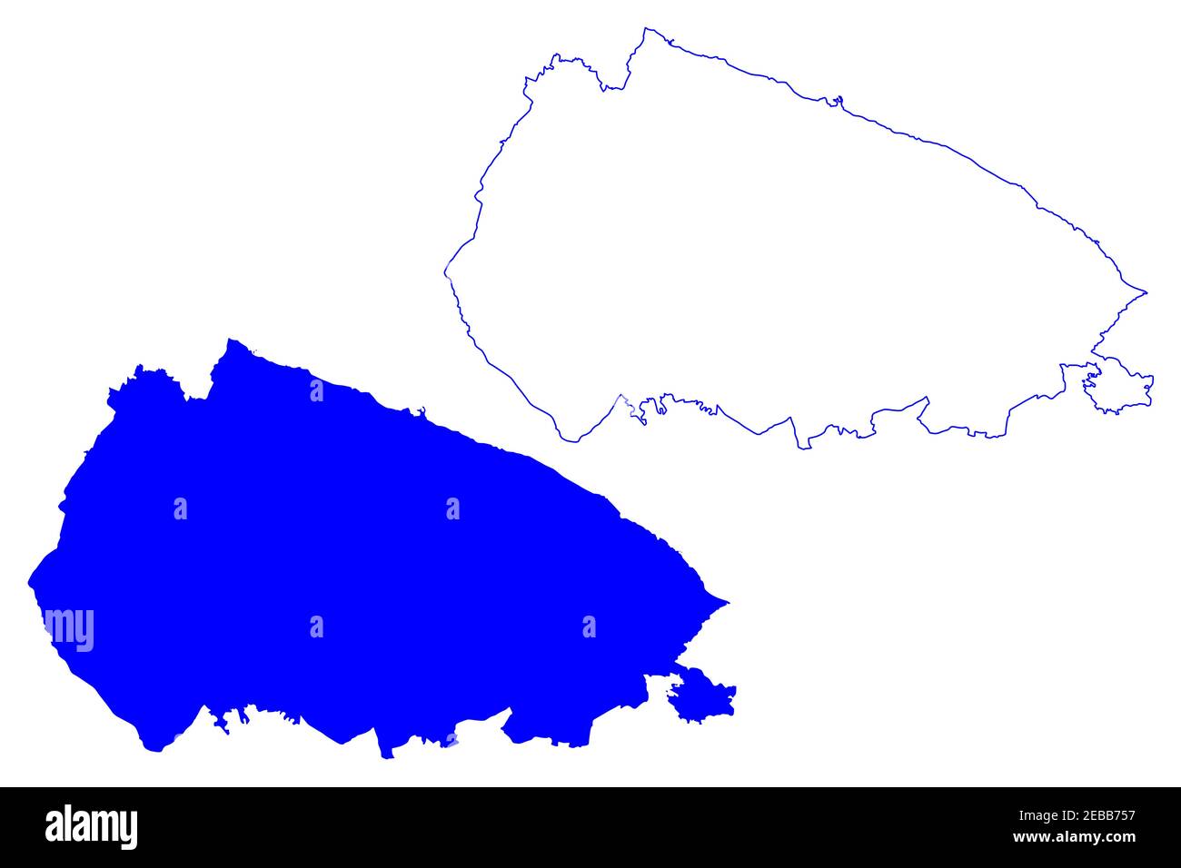 Outline map of bari hi-res stock photography and images - Alamy