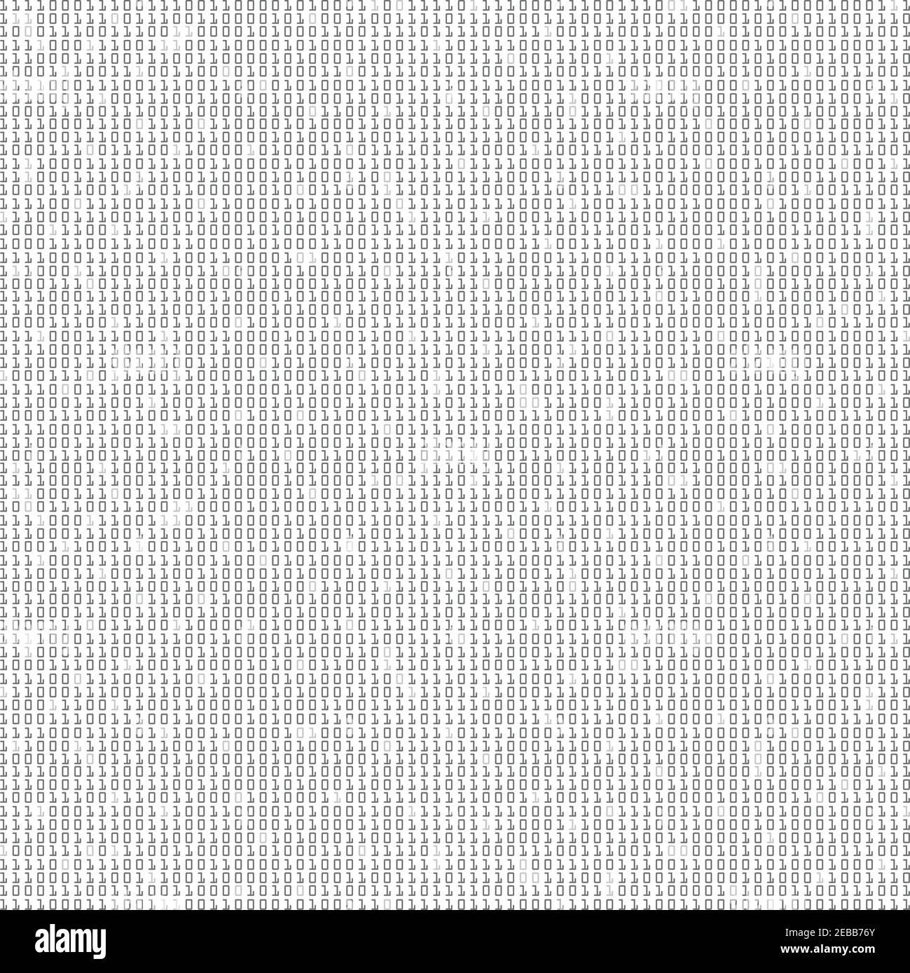 Computer Science Is A Binary Number System Programming Coding Hacker Concept Vector
