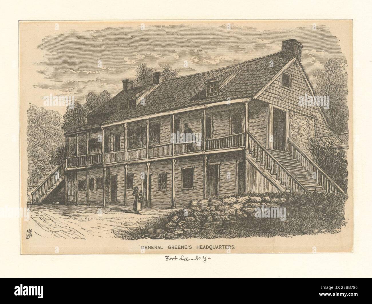General Greene's Headquarters Stock Photo - Alamy