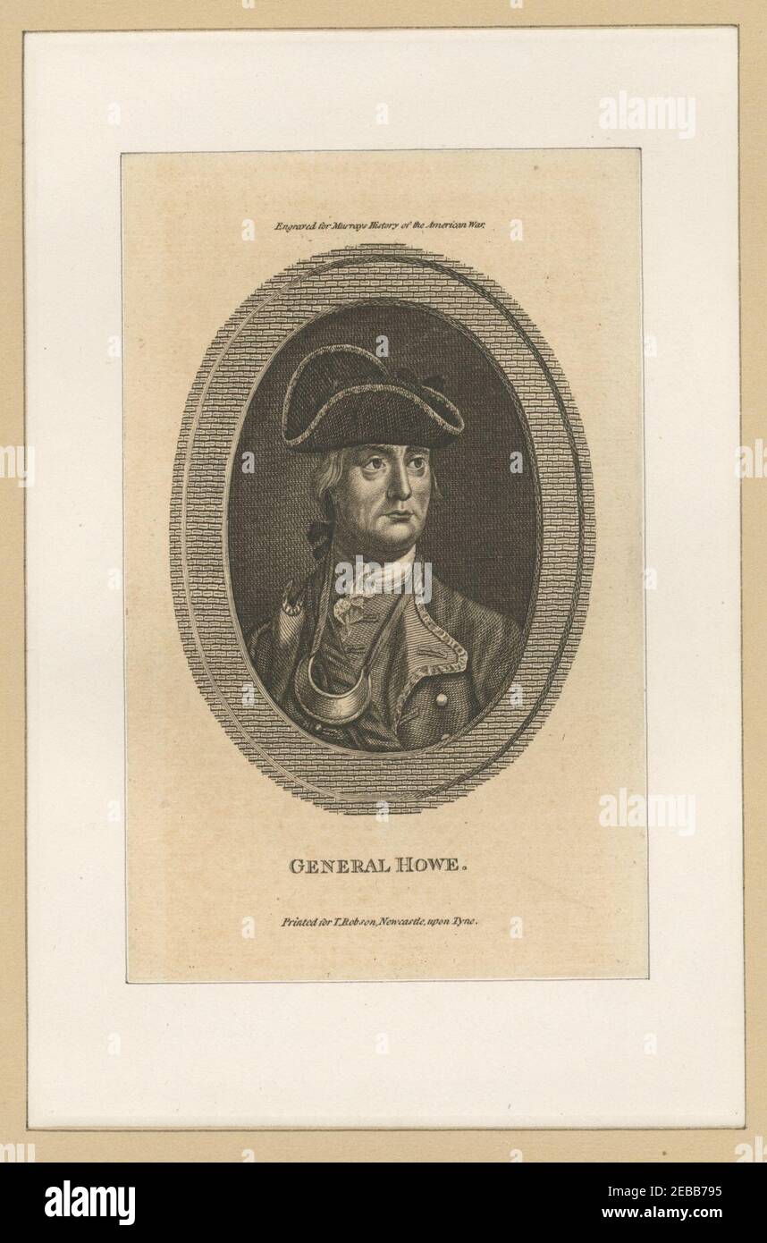 General howe hi-res stock photography and images - Alamy